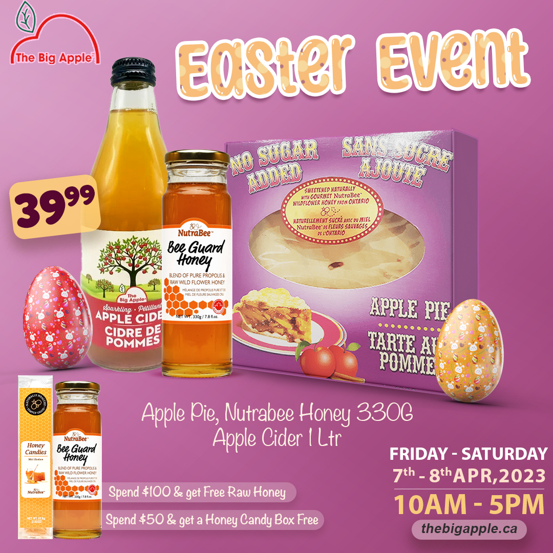Celebrate Easter with The Big Apple! - The Big Apple Canada